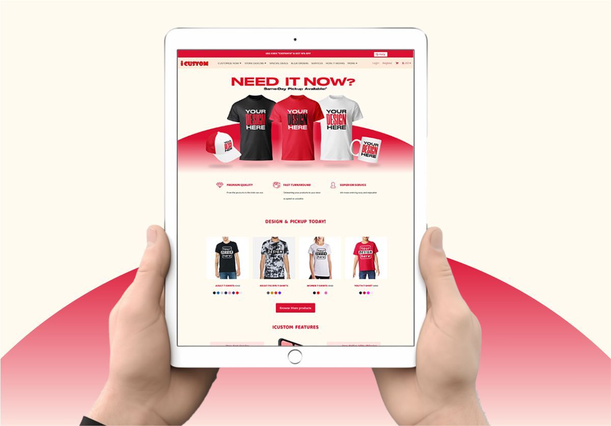 iCustom Apparel Screen Printing & Embroidery Services San Jose,CA iCustom